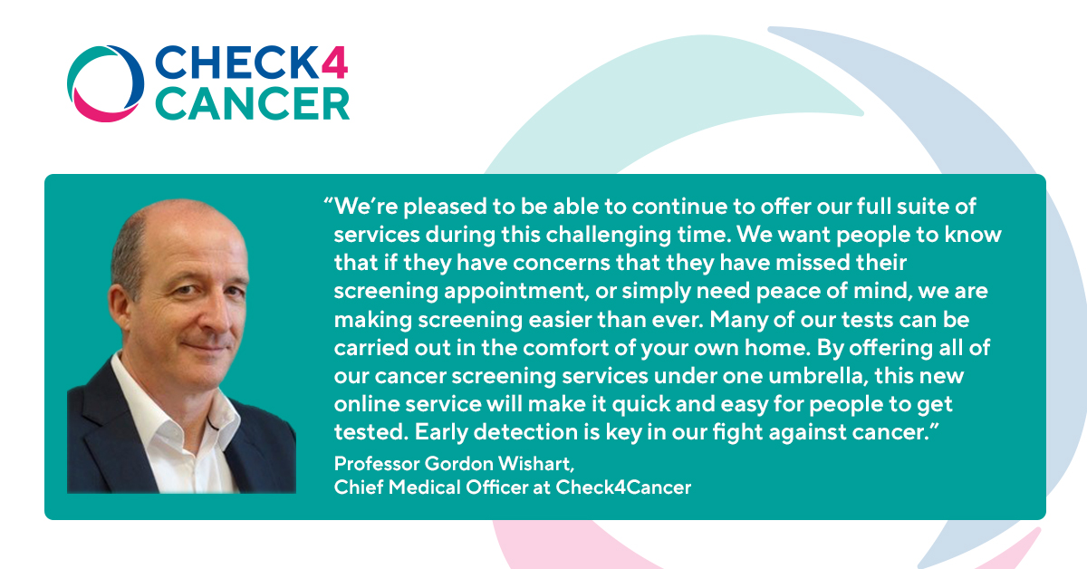 Check4Cancer launches online service to provide fast cancer screening ...