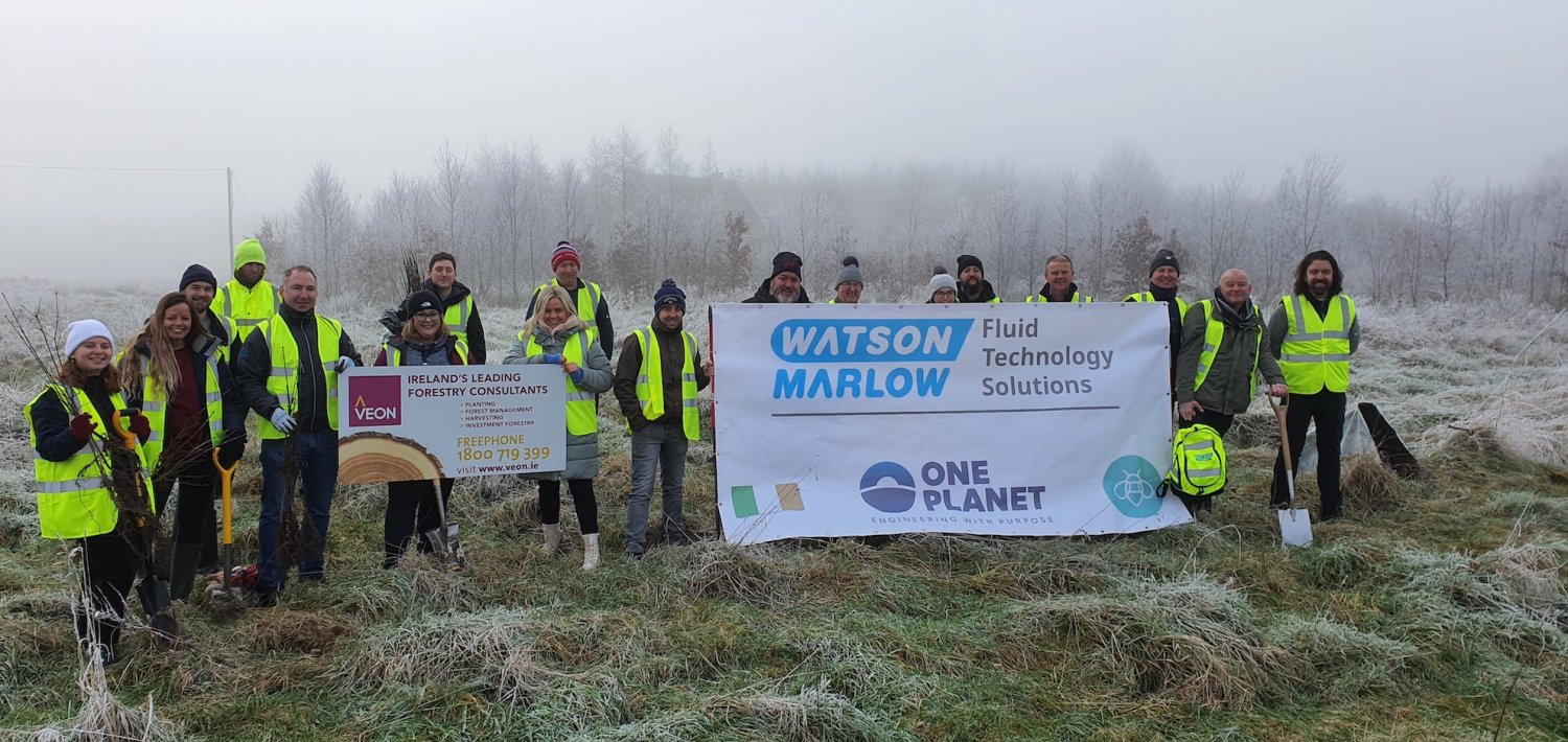 Watson-Marlow to create biodiverse native woodland in Ireland | Sciad